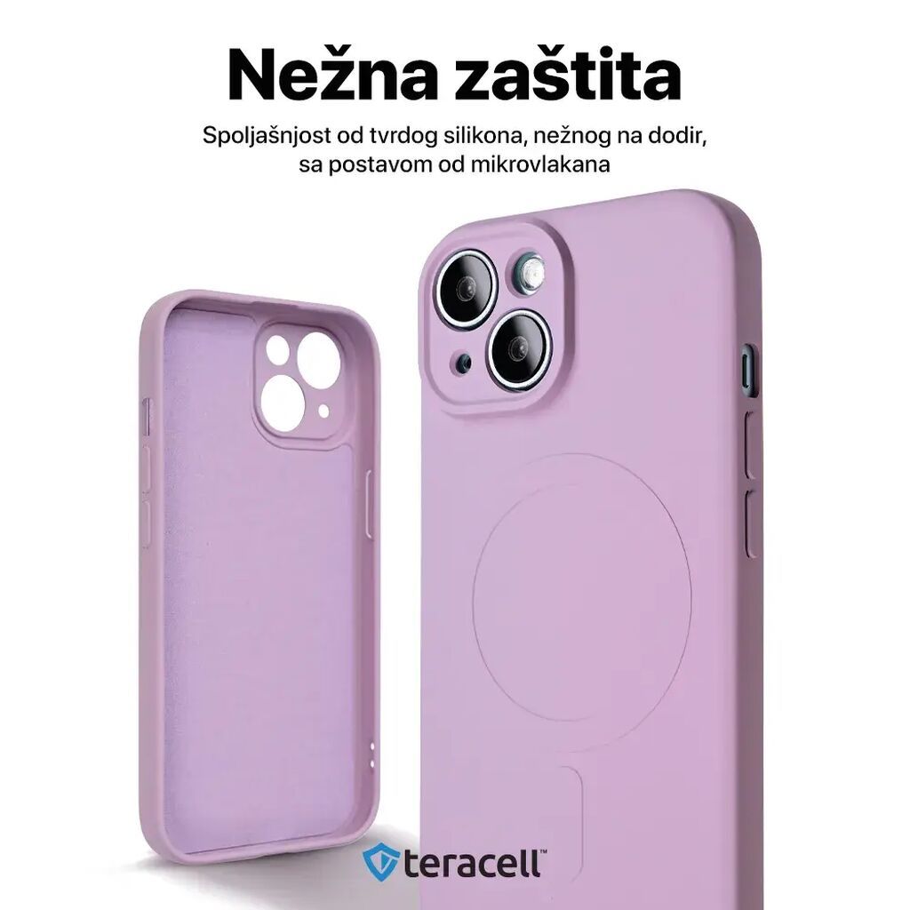 Maska Teracell Giulietta Magsafe za iPhone 14 6.1 plava. Uz brzu