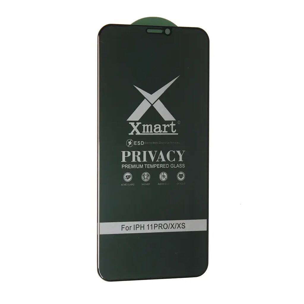 Zastitno staklo X mart 9D Privacy za iPhone 11 Pro 5.8. Uz brzu