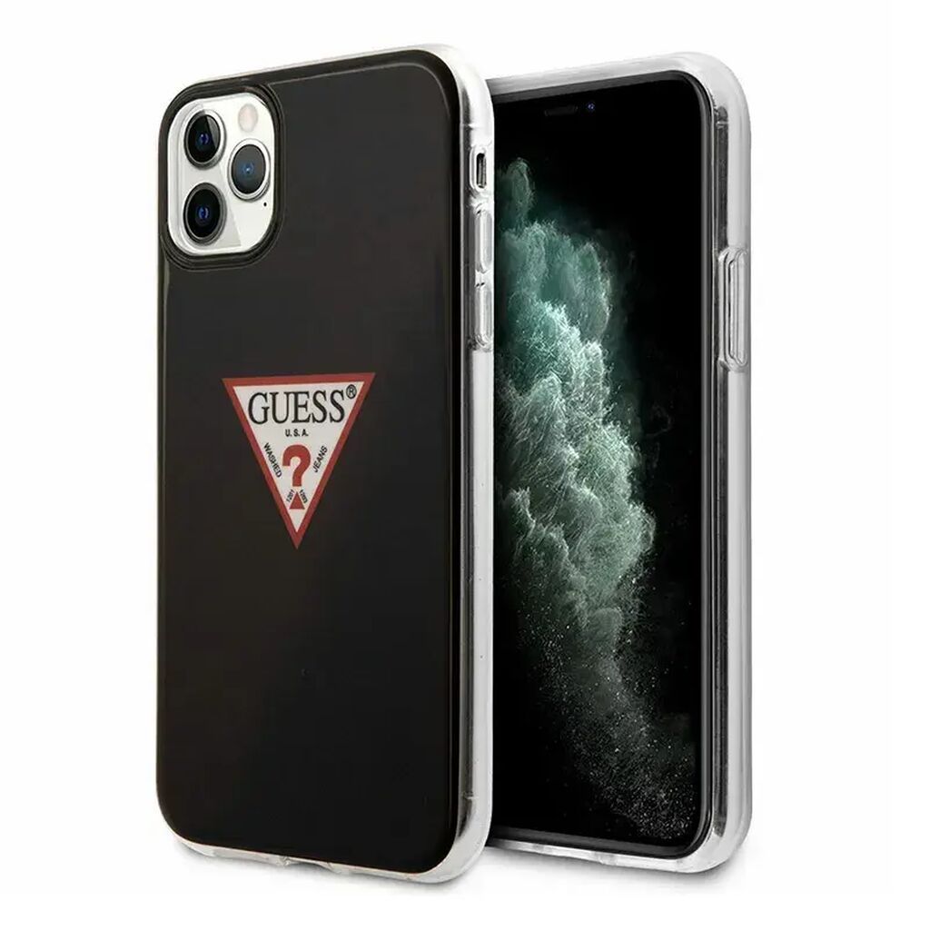 Maska Guess Hc PC/TPU Triangle Logo za iPhone 11 Pro 5.8 crna
