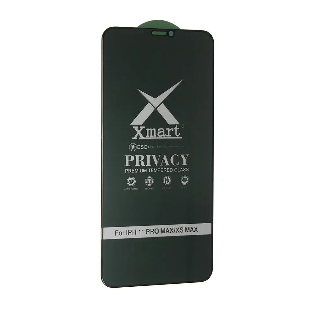Zastitno staklo X mart 9D Privacy za iPhone 11 Pro Max 6.5. Kataloški