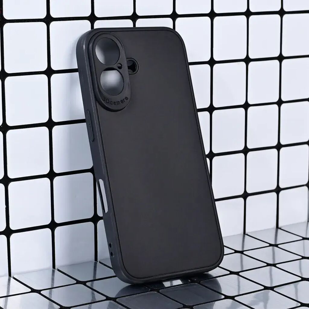 Maska 3D Camera za iPhone 16 6.1 crna. Uz brzu dostavu i sigurnu