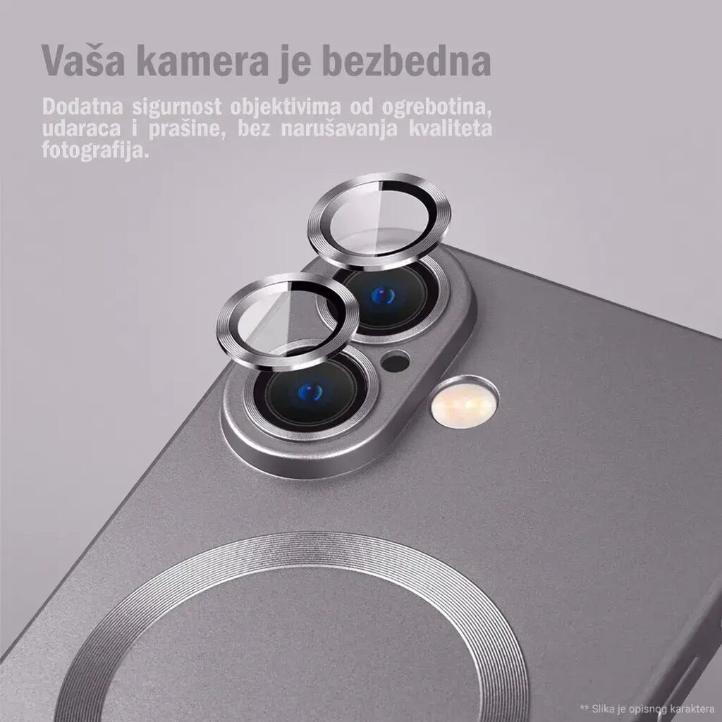 Maska Magsafe Chrome za iPhone 16 6.1 zelena. Kataloški broj: 219980