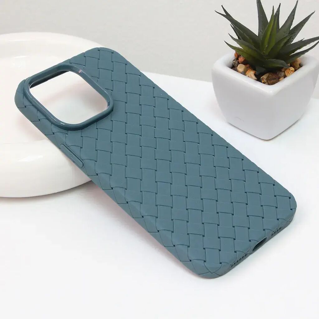 Maska Weave case za iPhone 14 Pro Max 6.7 svetlo zelena. Kataloški