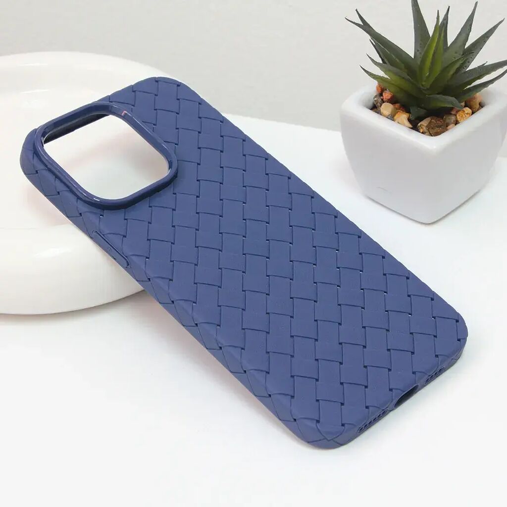 Maska Weave case za iPhone 14 Pro Max 6.7 plava. Kataloški broj