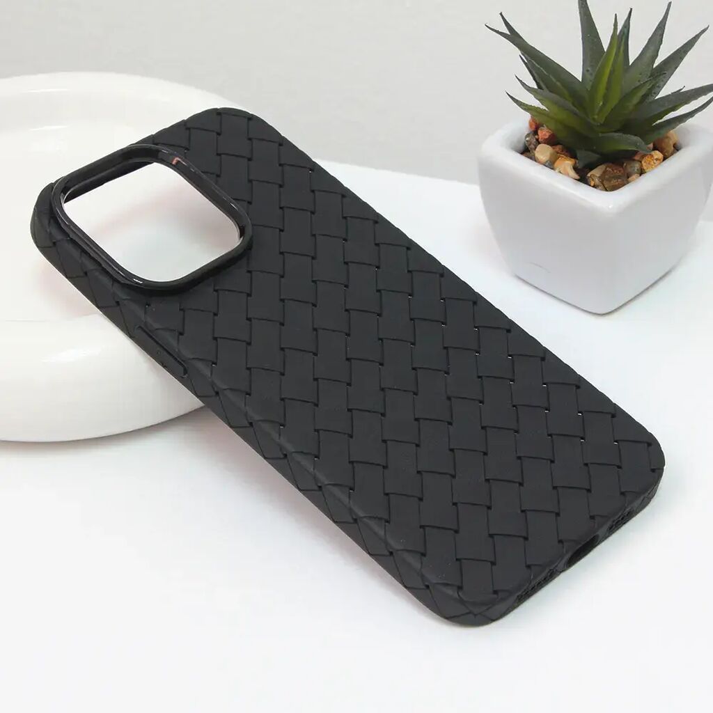Maska Weave case za iPhone 14 Pro Max 6.7 crna. Uz brzu dostavu i