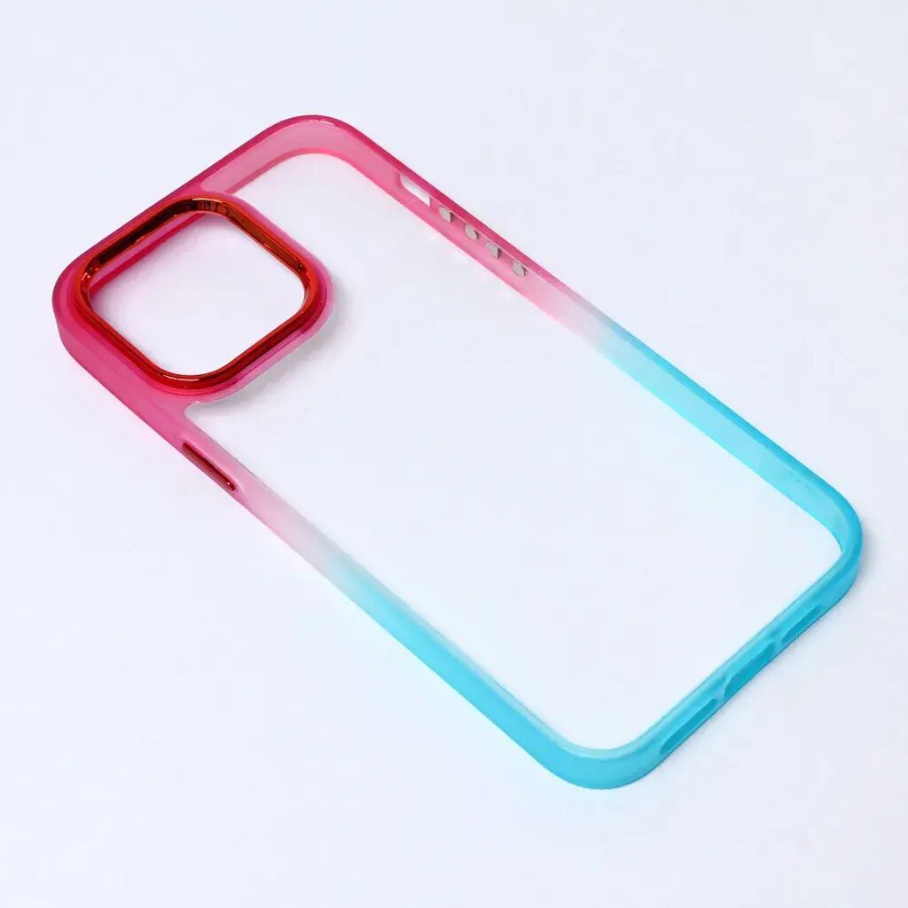 Maska Colorful Acrylic za iPhone 14 Pro Max 6.7 pink. Pored klasičnih