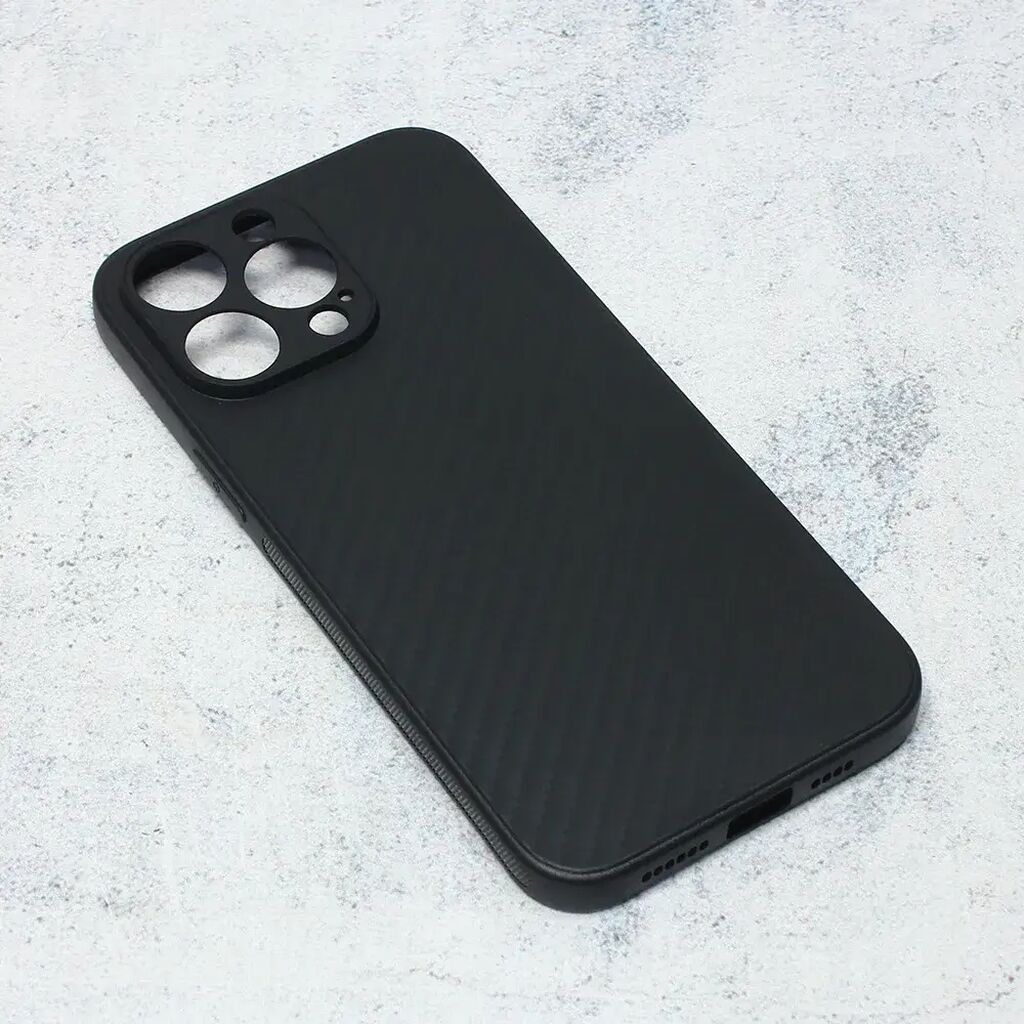 Maska Carbon fiber za iPhone 14 Pro Max 6.7 crna. Kataloški broj