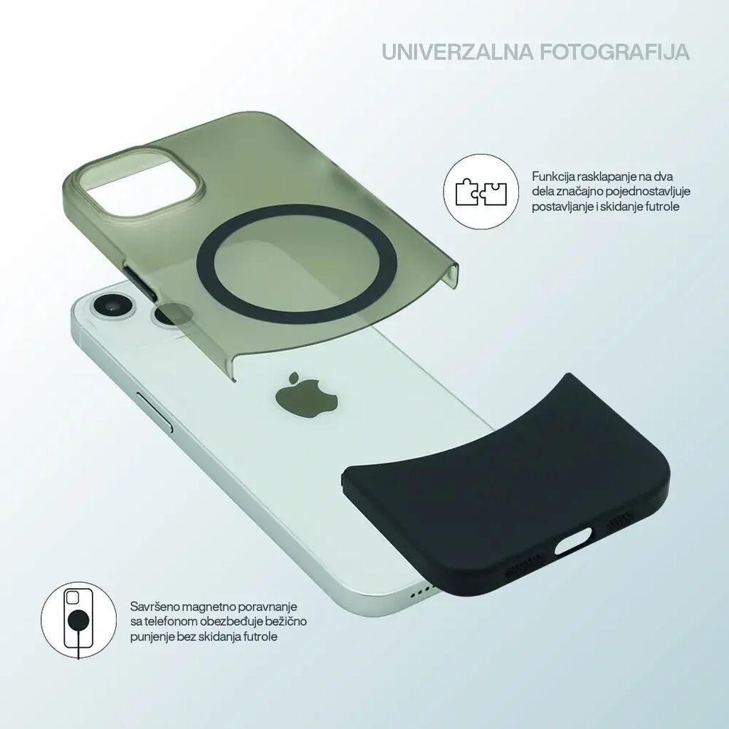 Futrola PUZZLE za iPhone 15 (6.1) narandzasta. Uz brzu dostavu i