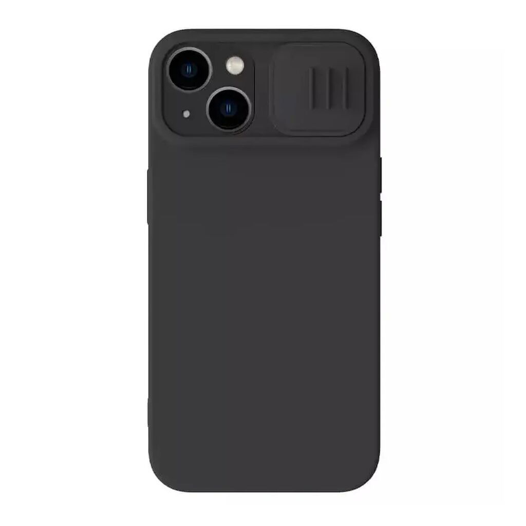 Futrola Nillkin Cam Shield Silky za iPhone 15 (6.1) crna. Kataloški