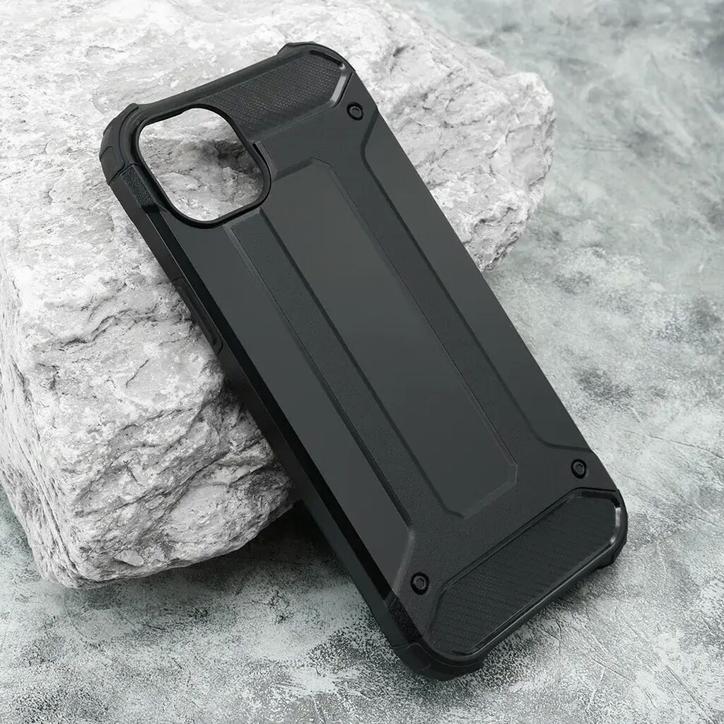 Futrola DEFENDER II za iPhone 15 Plus (6.7) crna. Uz brzu dostavu i