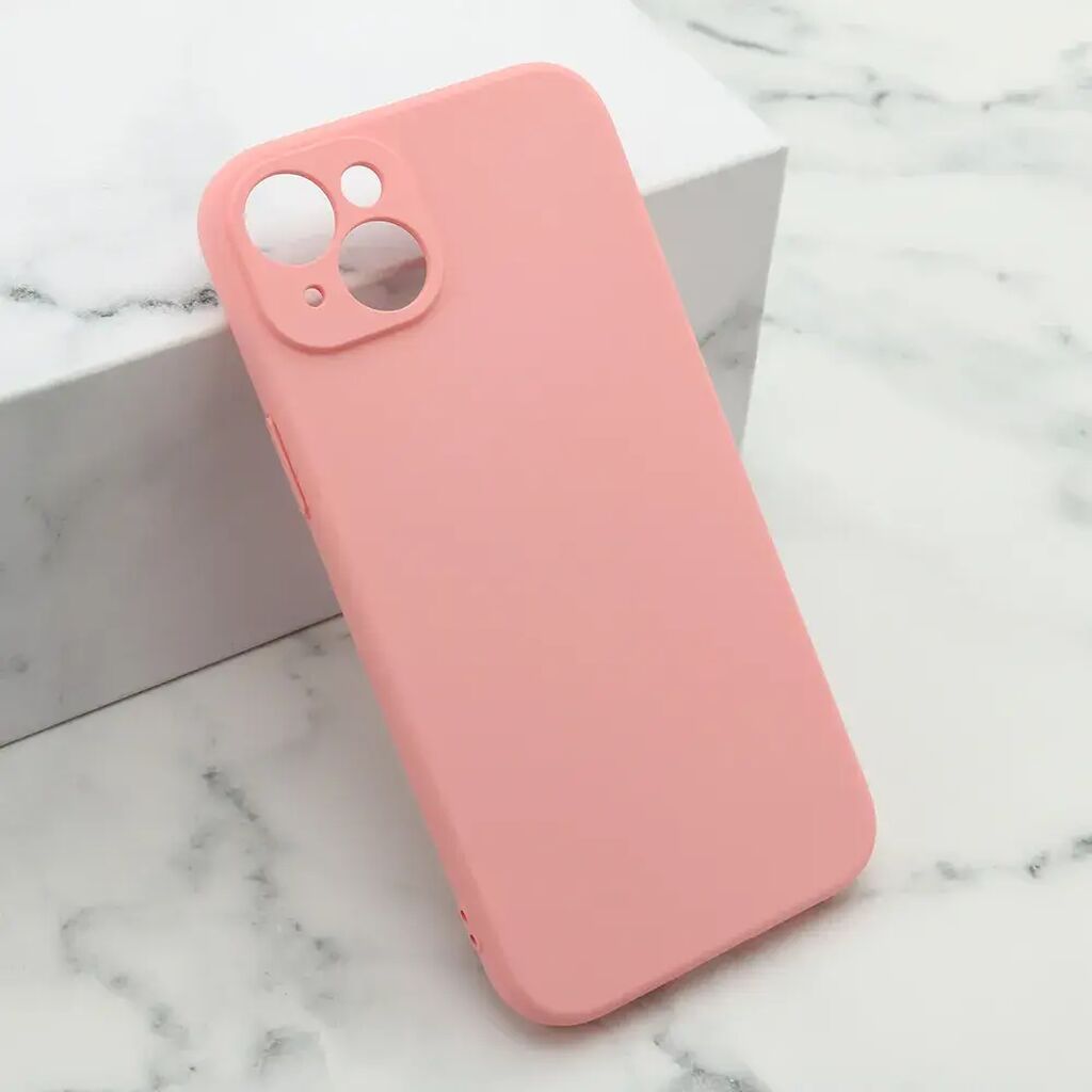 Futrola Soft Silicone za iPhone 15 Plus (6.7) roze. Uz brzu dostavu i