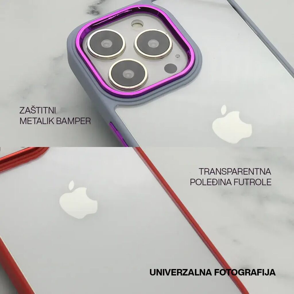 Futrola ELEGANT EDGE za iPhone 15 Plus (6.7) crna. Uz brzu dostavu i