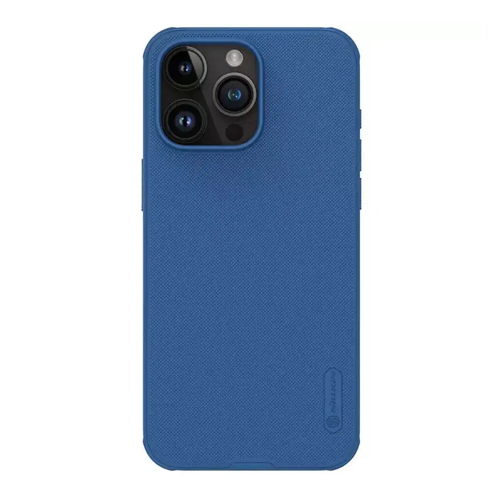 Futrola NILLKIN SUPER FROST PRO za iPhone 15 Pro (6.1) plava. Uz brzu