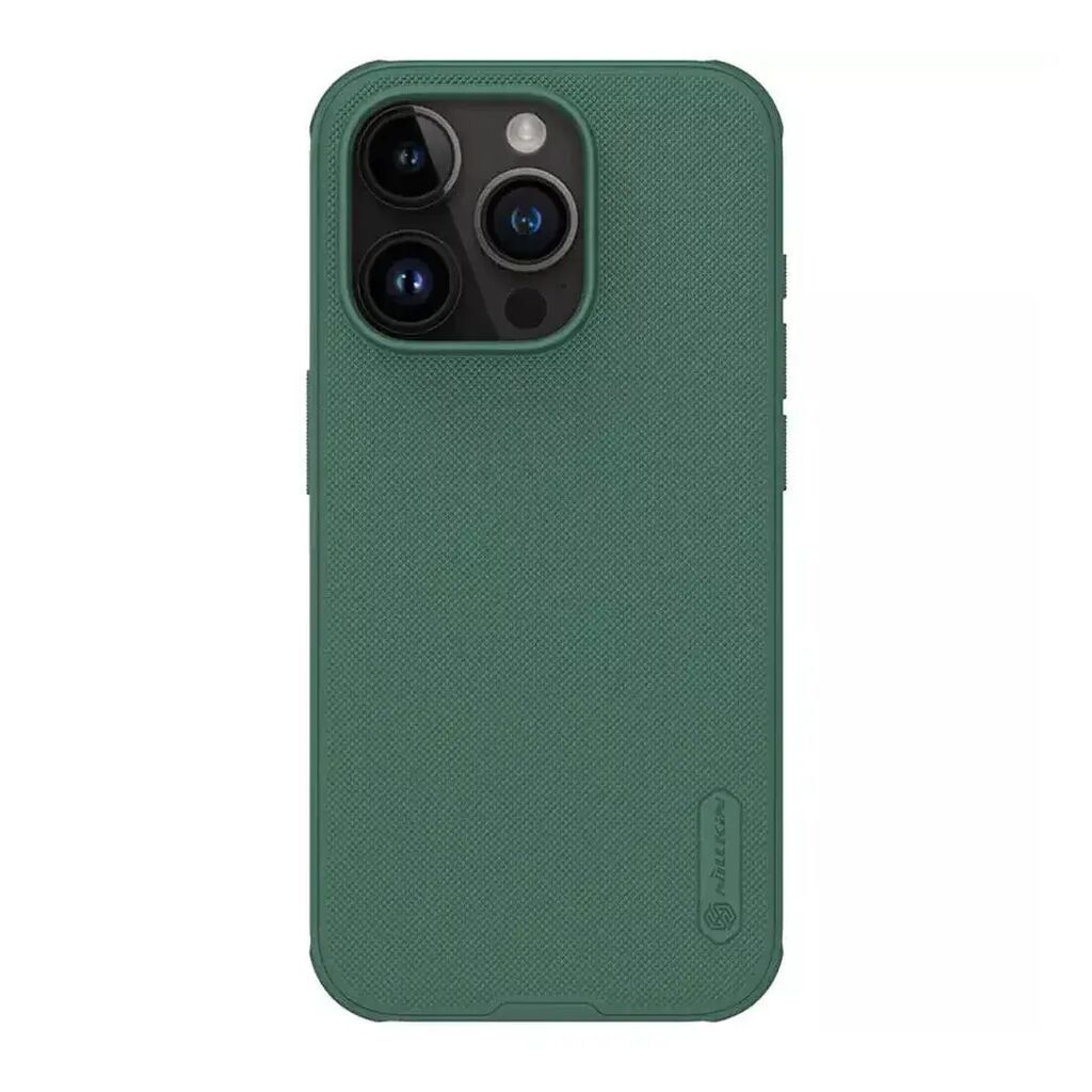 Nillkin Super Frost Pro Case for iPhone 15 Pro Max (6.7) green. Uz