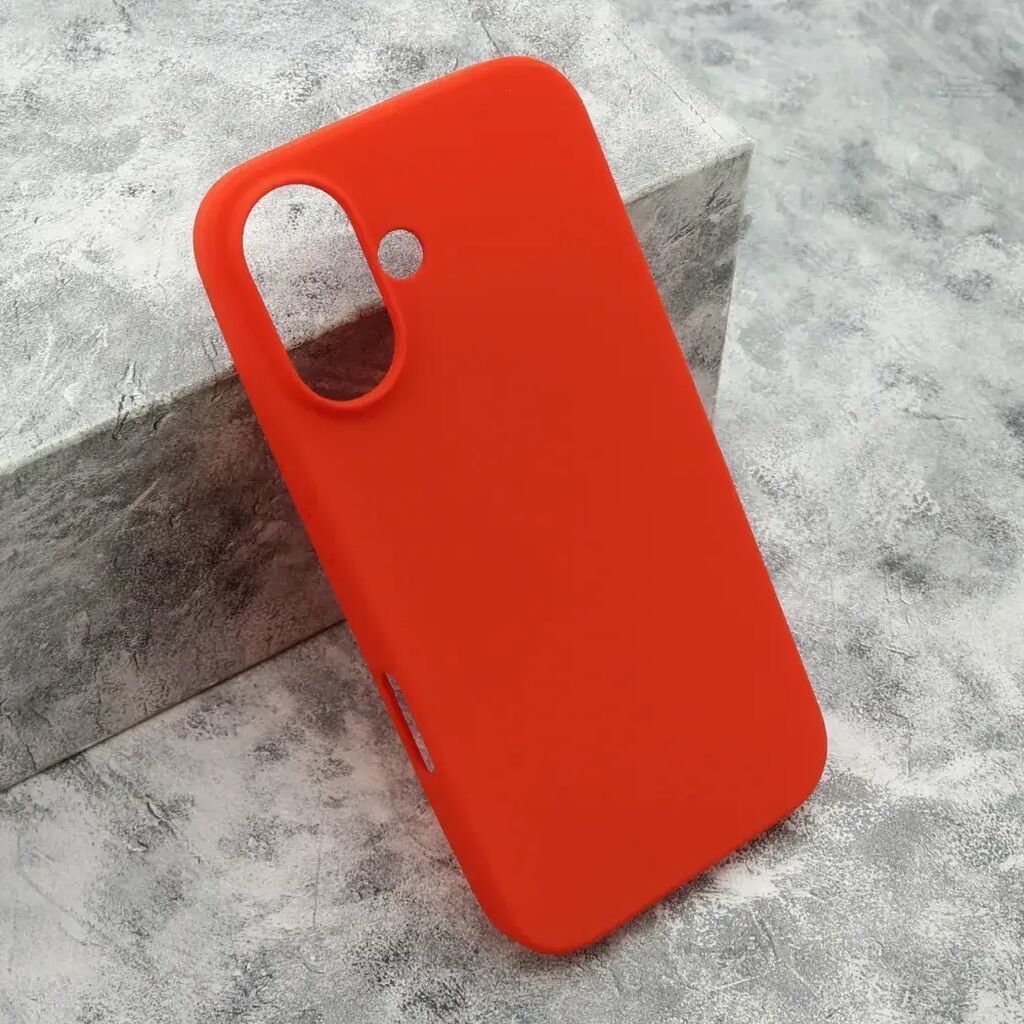 Futrola GENTLE COLOR za iphone 16 (6.1) crvena. Uz brzu dostavu i
