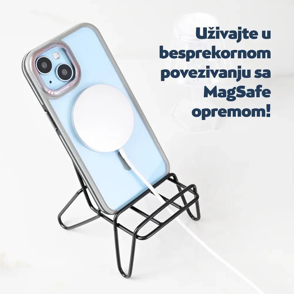 Maska Magsafe Trendy za iPhone 16 6.1 plava. Kataloški broj: 217457