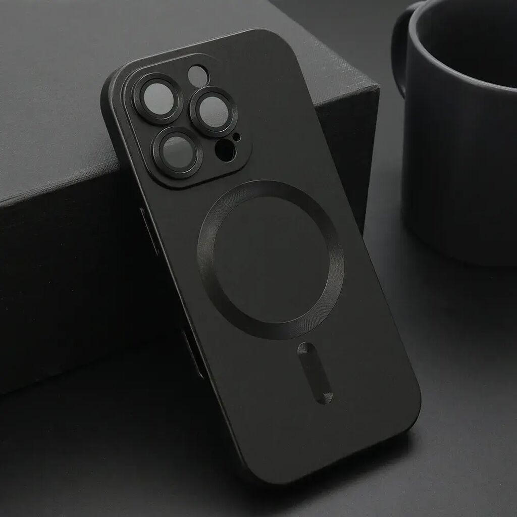 Futrola ELEGANT MAGSAFE za iPhone 16 Pro (6.3) crna. Kataloški broj