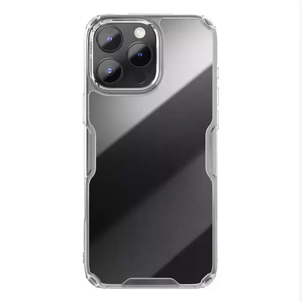 Maska Nillkin Nature Pro za iPhone 16 Pro 6.3 transparent. Uz brzu