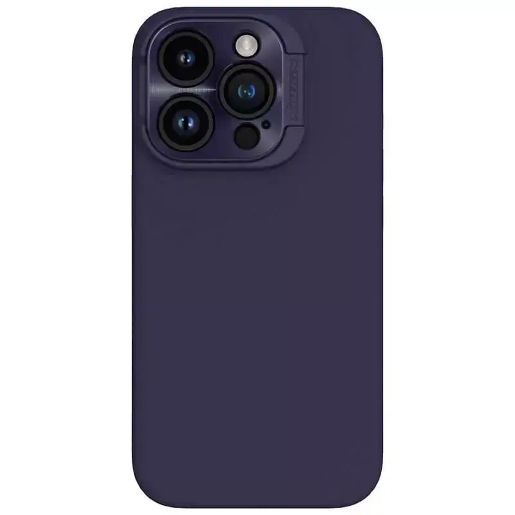 Maska Nillkin Lens Wing Magnetic za iPhone 15 Pro 6.1 ljubicasta. Uz