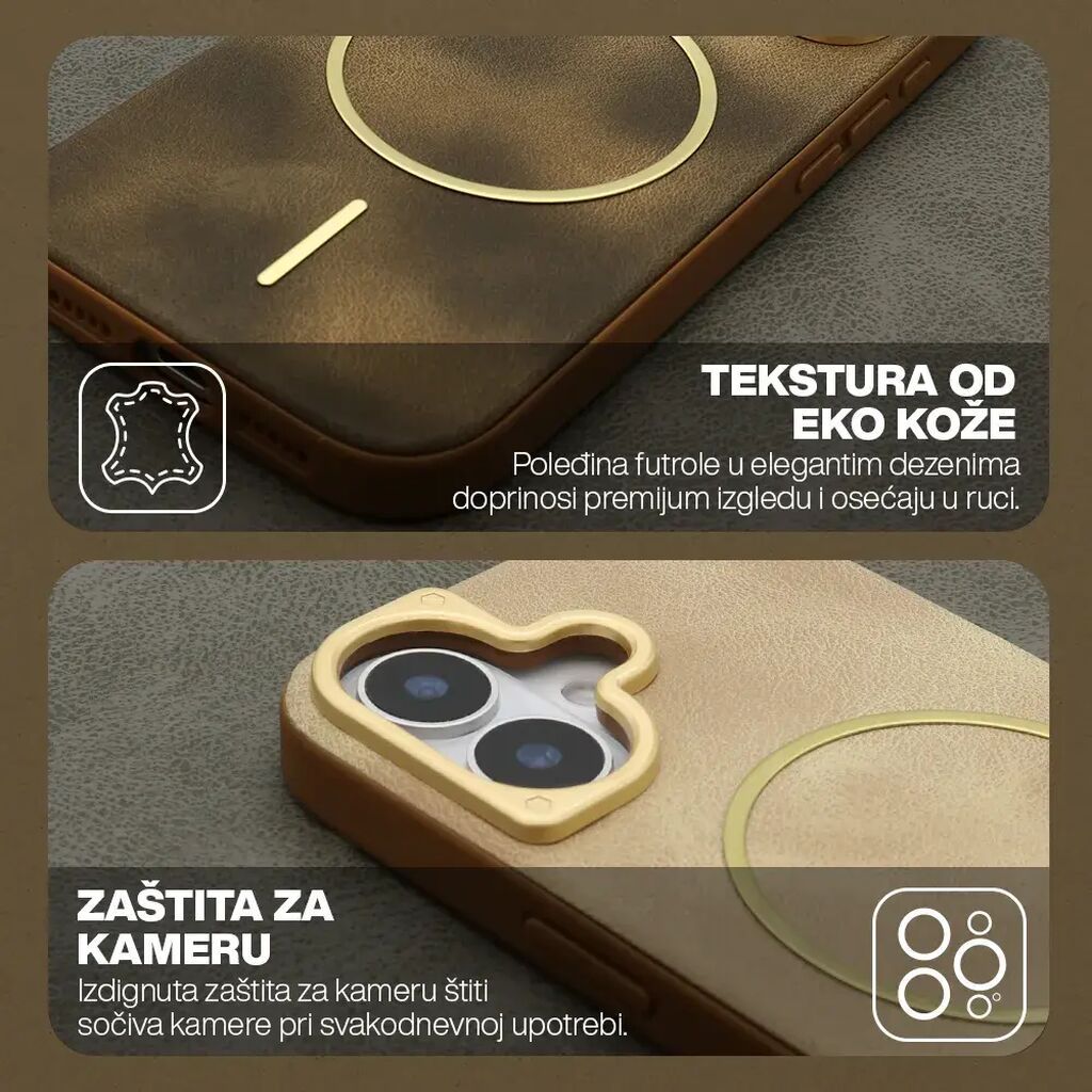 Futrola LUX SKIN MagSafe za iPhone 17 Pro (6.3) plava. Kataloški broj