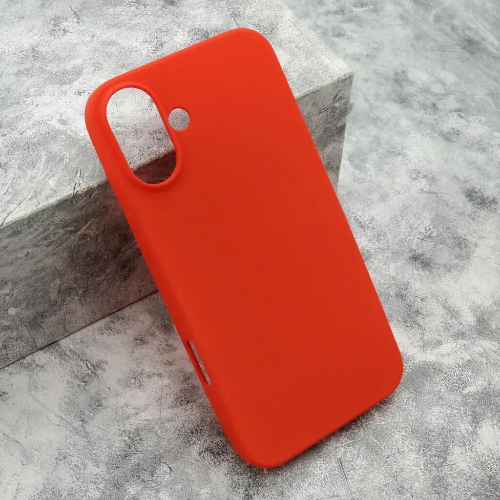 Futrola GENTLE COLOR za Iphone 16 Plus (6.7) crvena. Uz brzu dostavu i