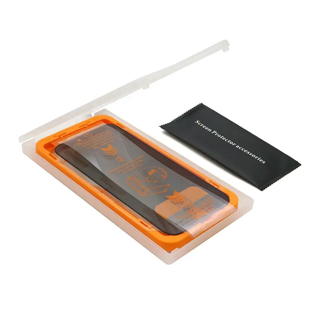 Folija za zastitu ekrana GLASS FILM BOX - DUST FREE PRIVACY za iPhone