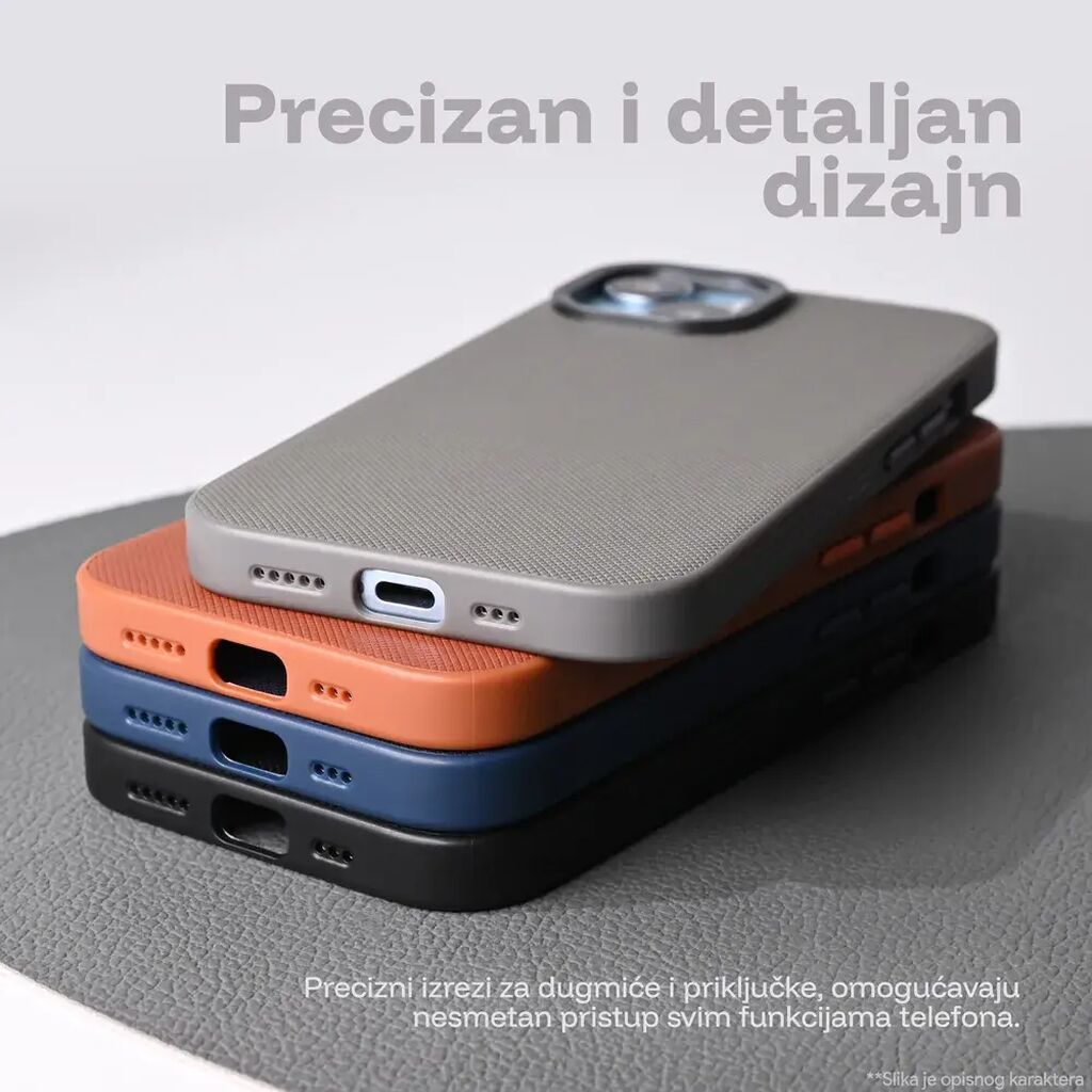 Maska Urban Case za iPhone 16 Plus 6.7 siva. Uz brzu dostavu i sigurnu