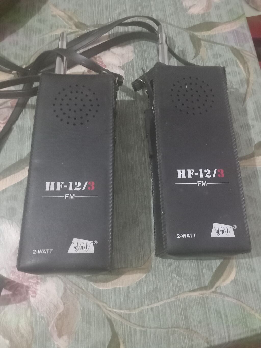 HF-12/3 FM ručne radio-stanice (par) - FM talkie-walkie set od 2 W