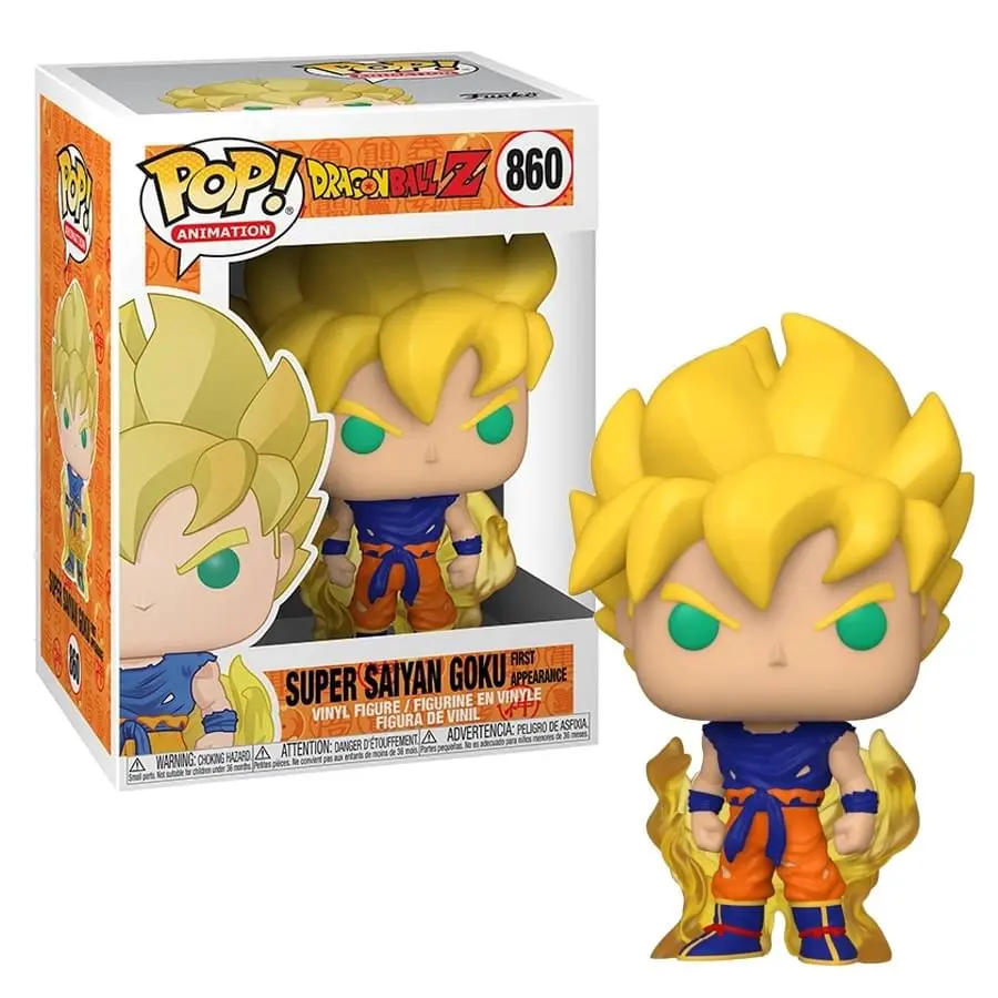 POP! Bobble Figure Dragon Ball Z Ss Goku (prvo poјavljivanje), žuta