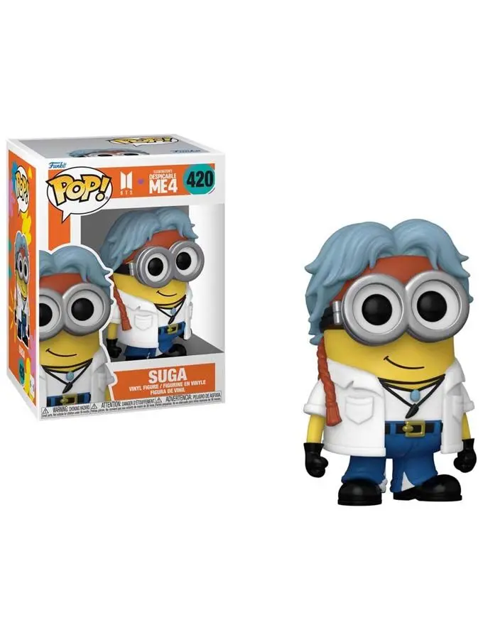 Funko Figura POP! Rocks Minions x BTS Suga