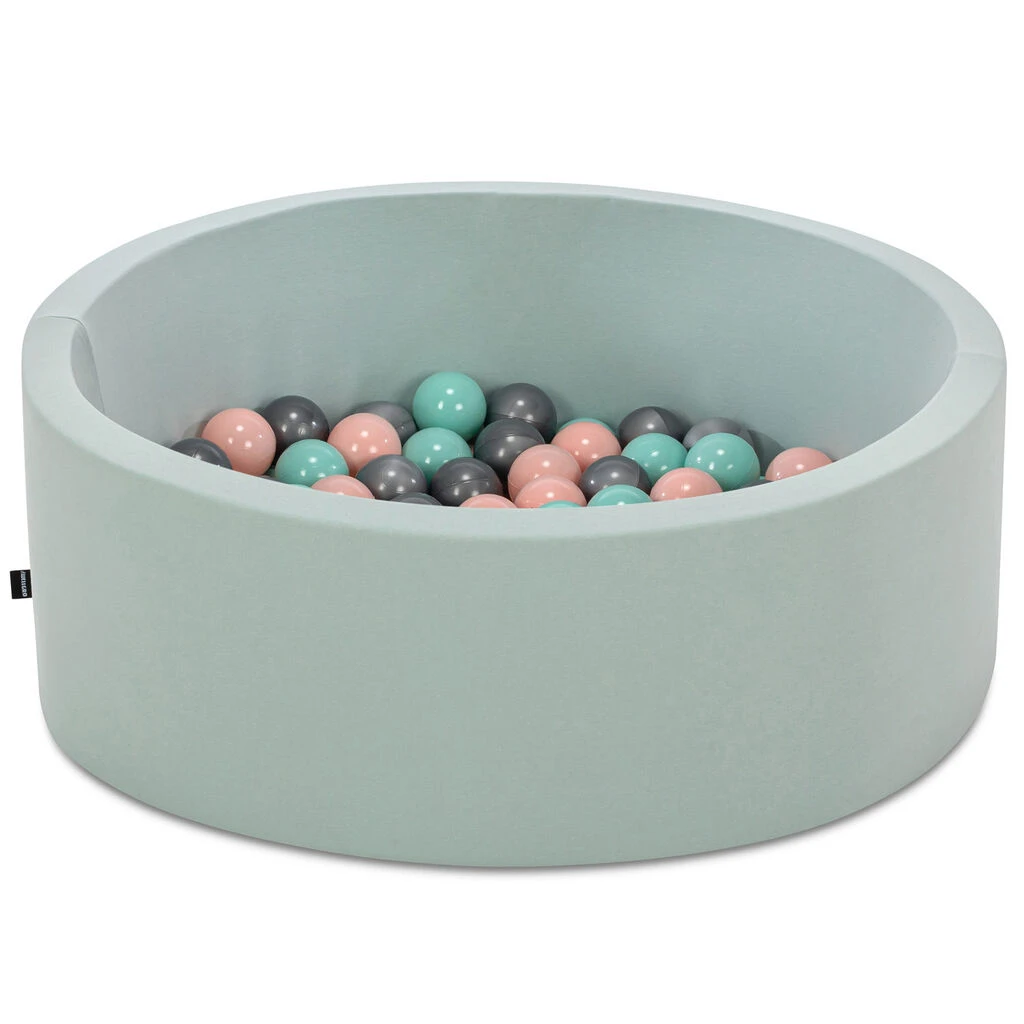 Aberto Design Bazen sa lopticama, Bubble Pops v9, 85x85x30 cm, Menta