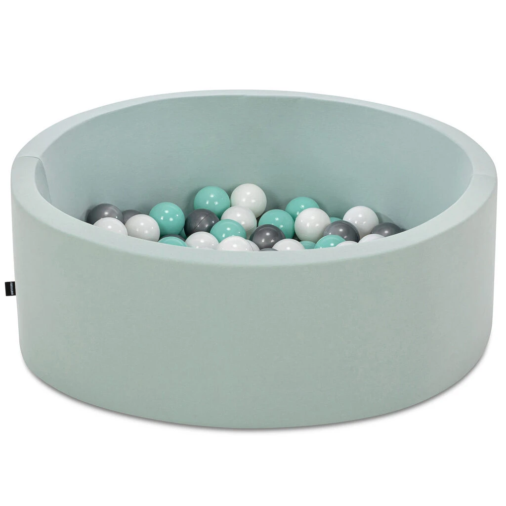 Aberto Design Bazen sa lopticama, Bubble Pops v6, 85x85x30 cm, Menta
