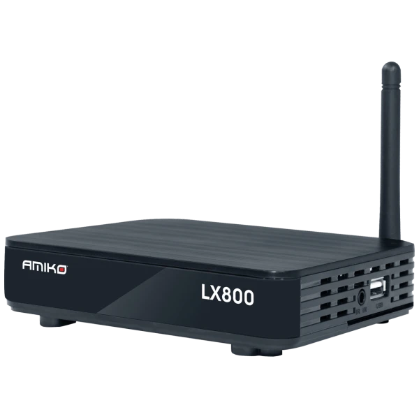AMIKO Prijemnik zemaljski LX800, DVB tip C, Full HD, USB PVR, Media Player Linux, Crni