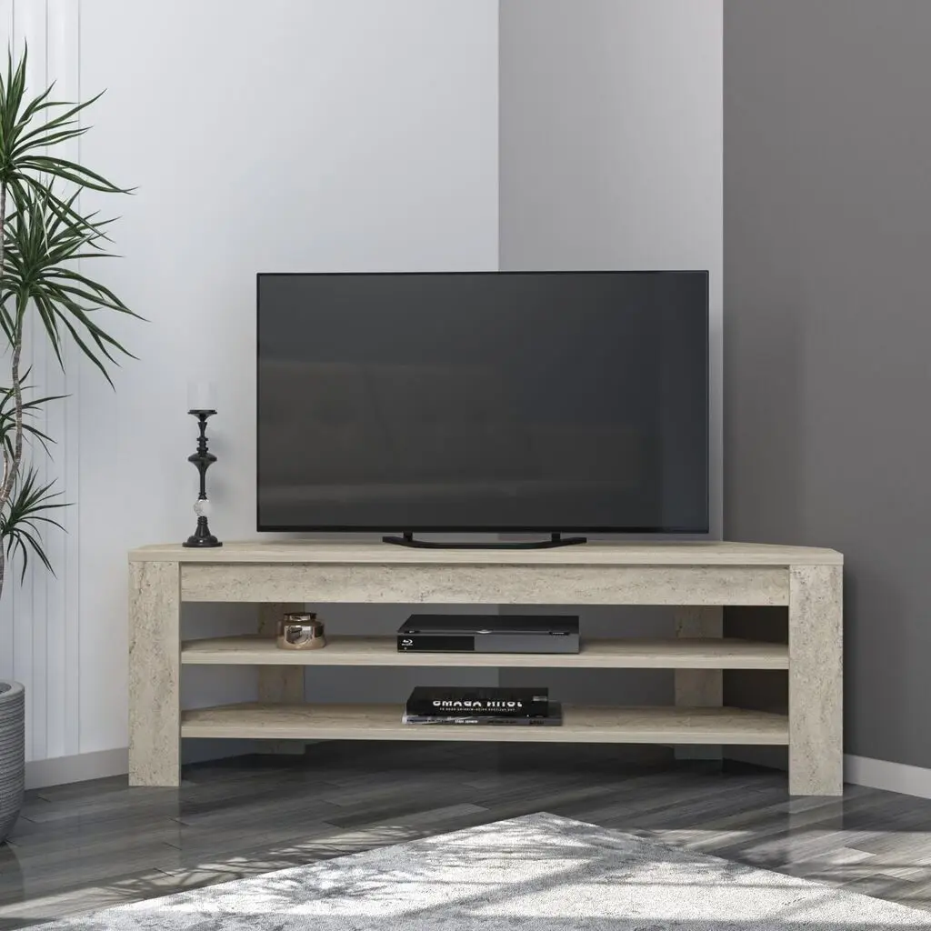 Hanah Home TV komoda Corner, 120x40x30 cm, Bež