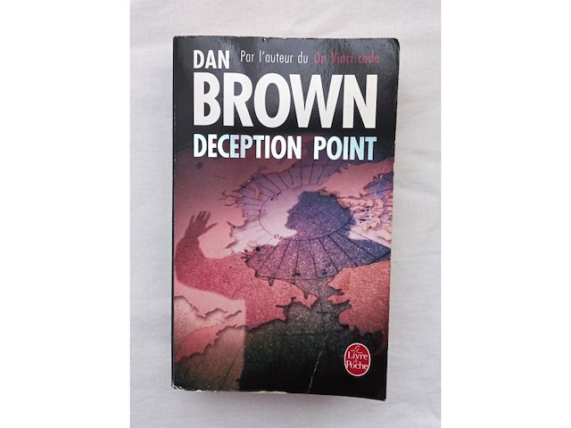 Deception Point- Dan Brown na francuskom