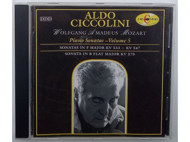 Aldo Ciccolini, Wolfgang Amadeus Mozart – Piano Sonatas