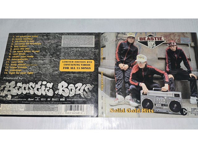 Beastie Boys - Solid gold hits CD+DVD , ORIGINAL