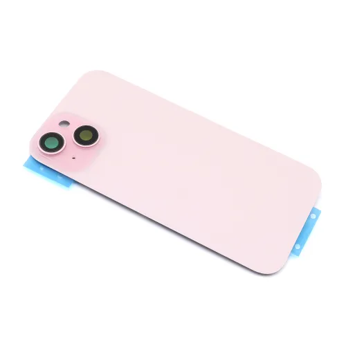 Poklopac baterije za iPhone 15 Pink (NO LOGO) (MS)