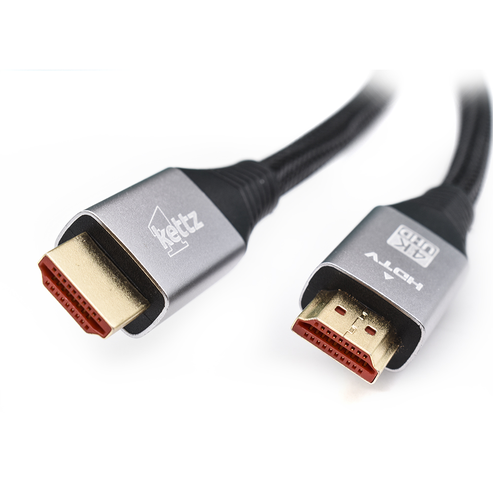 Kettz HDMI Kabl HK-K015M Premium V1.4 Gold 1.5m 4K/30Hz 19+1