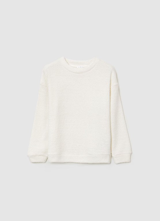 CHENILLE CREW NECK SWEATSHIRT BELA VUNA