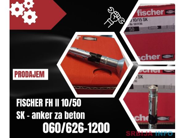 FISCHER FH II 10/50 SK – anker za beton (visokih performansi)