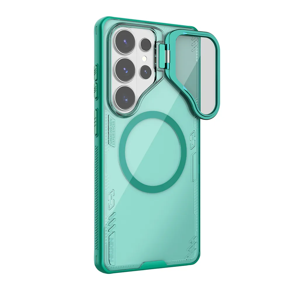 Futrola NILLKIN Iceblade Prop Magnetic case za Samsung F951B Galaxy Z Flip 7 5G zelena