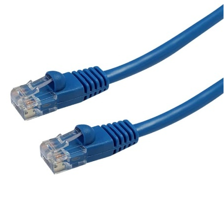 Patchcord kabl UTP cat6 CCA 0,3m plavi