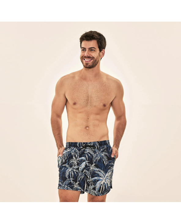 Short Acqua Coqueiros Marinho Upf50+