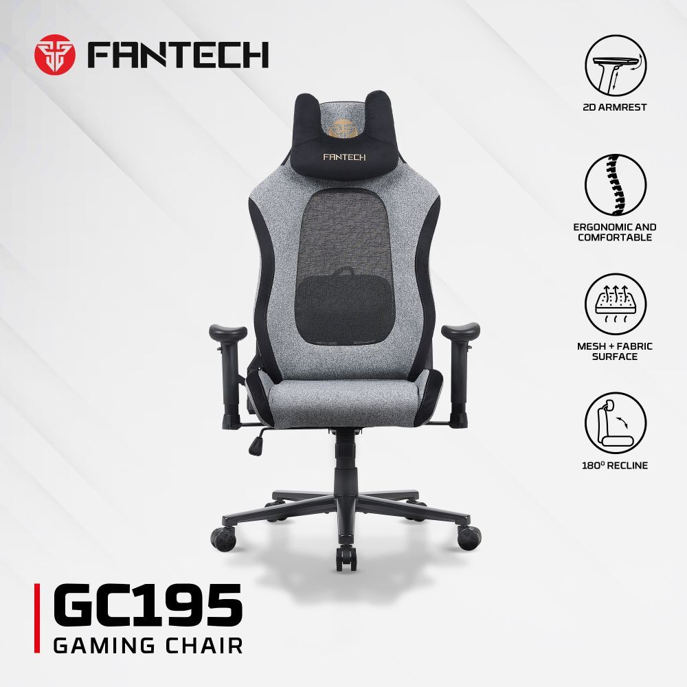 Stolica Gaming Fantech GC195 sivaID EK000806176