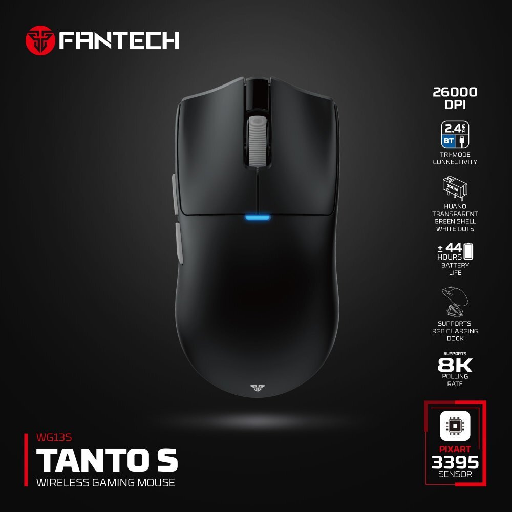 Mis Wireless Gaming Fantech WG13S Tanto S crniID EK000804738