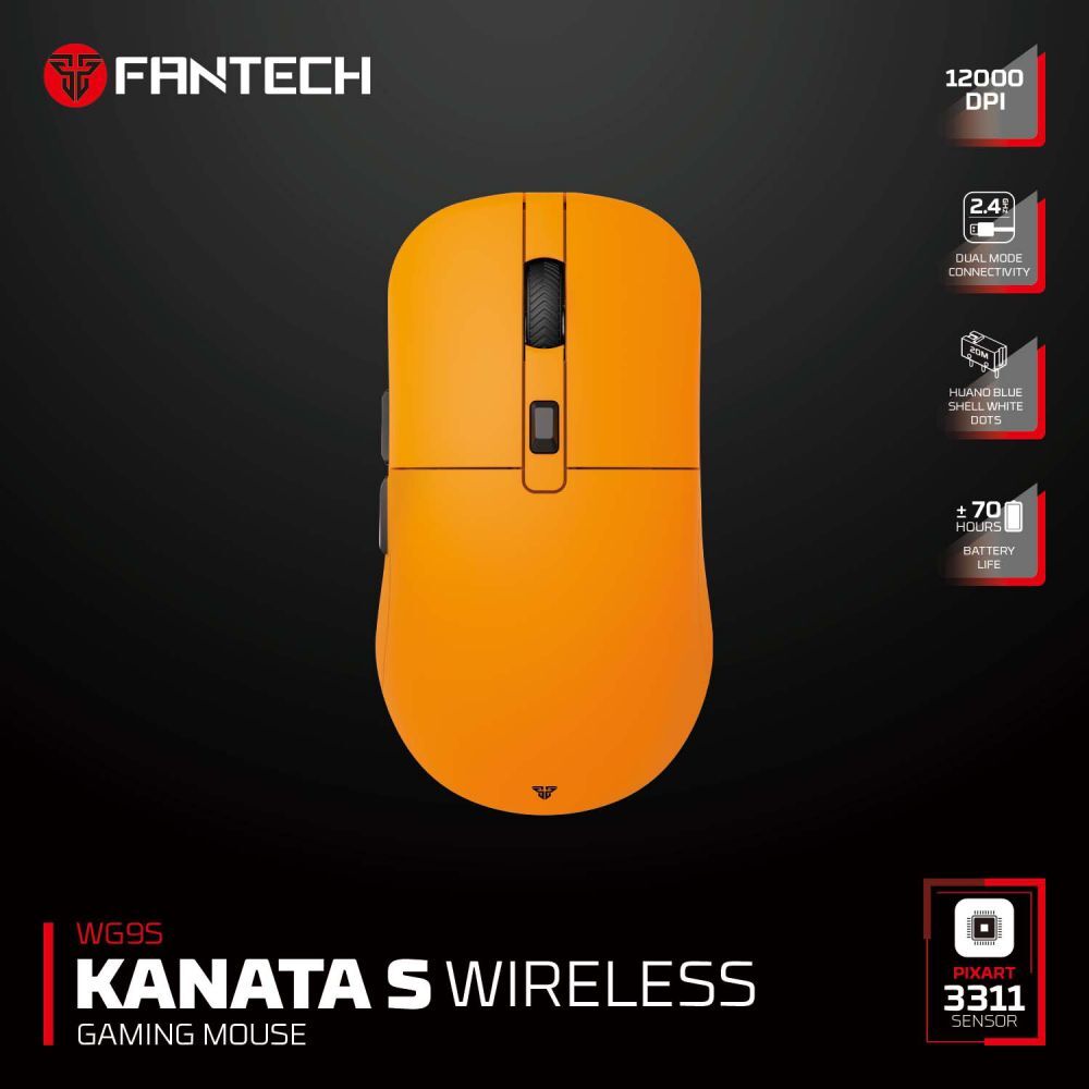 Mis Wireless Gaming Fantech WG9S Kanata S zutiID EK000804749