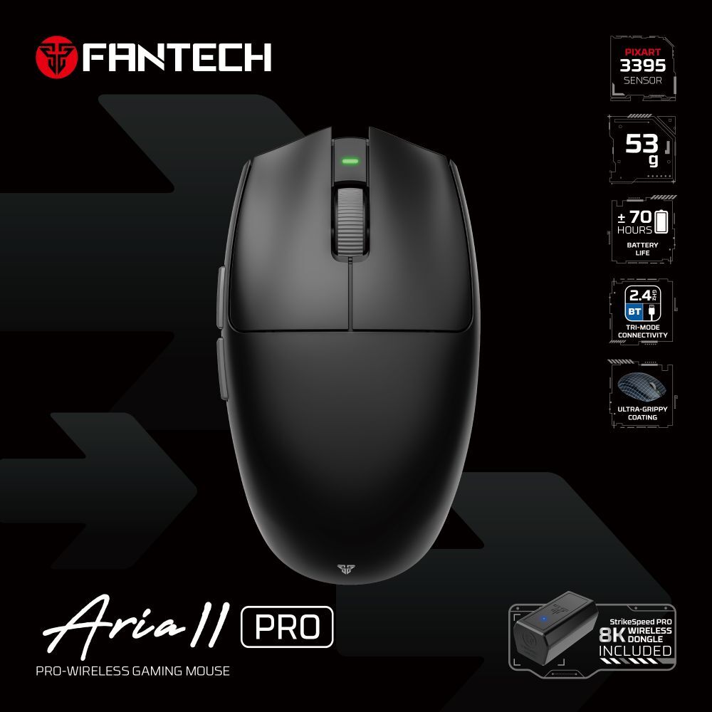 Mis Wireless Gaming Fantech XD7V2P Aria II PRO crniID EK000804707