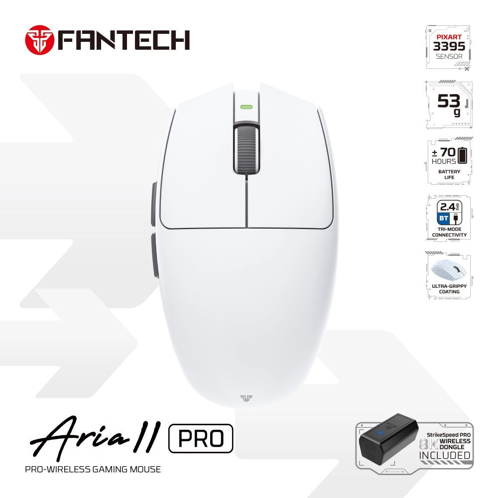 Mis Wireless Gaming Fantech XD7V2P Aria II PRO beliID EK000804744