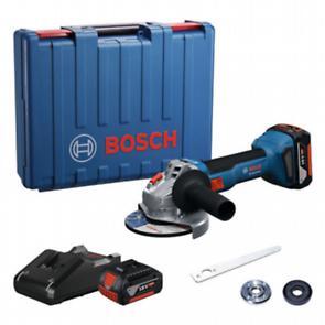 Bosch Professional Akumulatorska ugaona brusilica GWS 18V-8 125mm 2x4.0Ah + GAL 1840 kofer 06019N9020ID: EK000806156